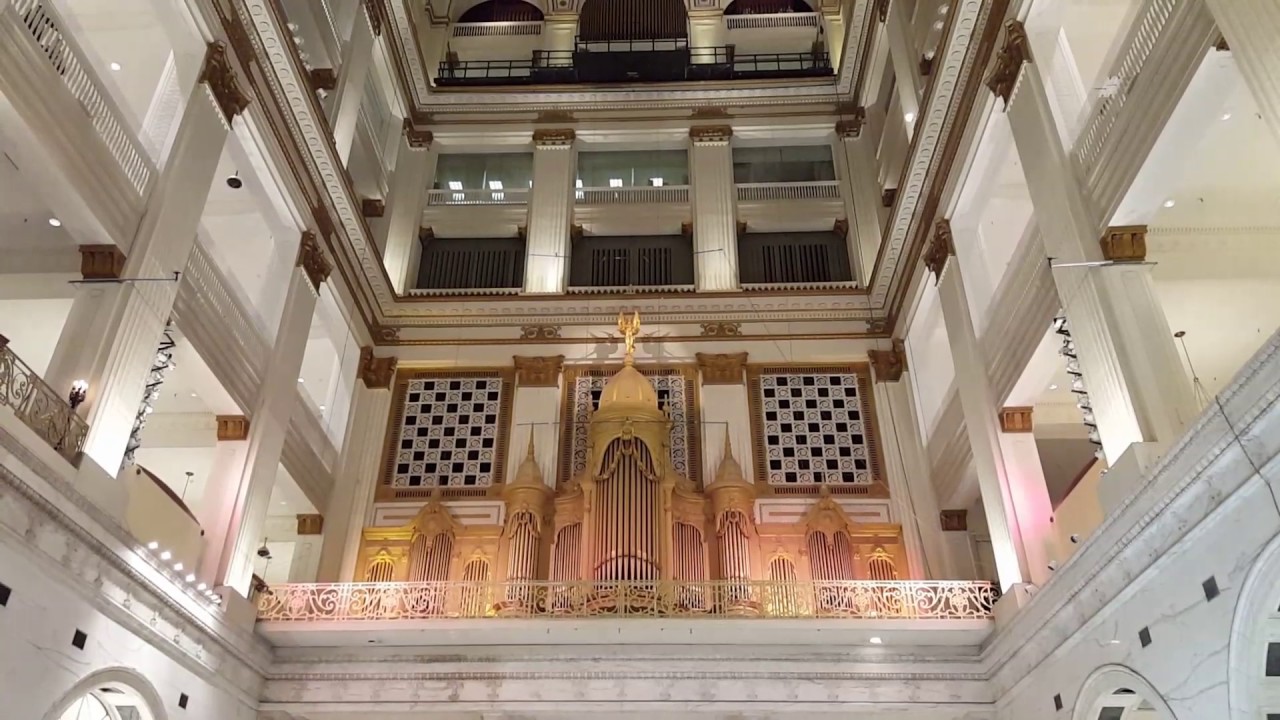John wanamaker organ - YouTube
