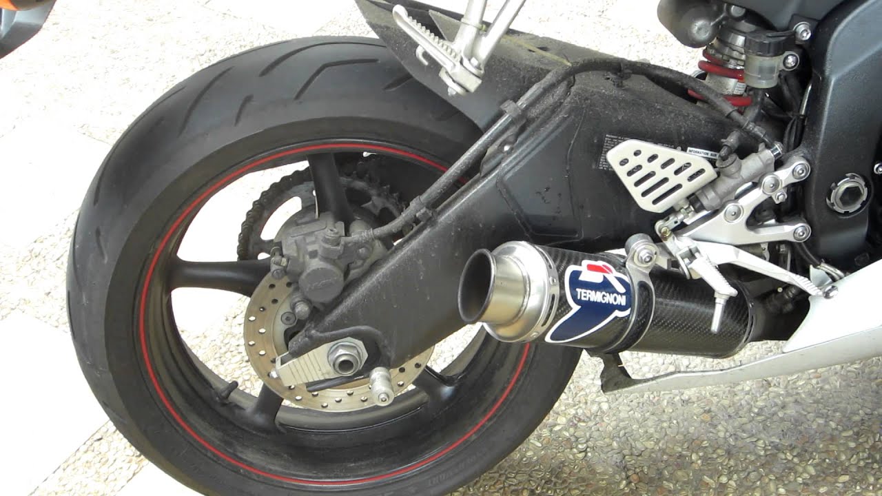 Yamaha R6 Termignoni Full-System Exhaust Sound, High RPM - YouTube