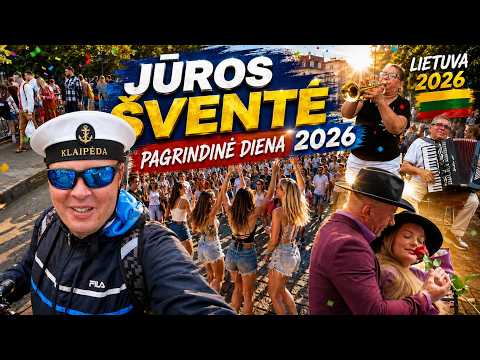 Праздник Моря Klaipėda 2026! ТАКОГО размаха вы ещё НЕ ВИДЕЛИ! #литва #klaipėda