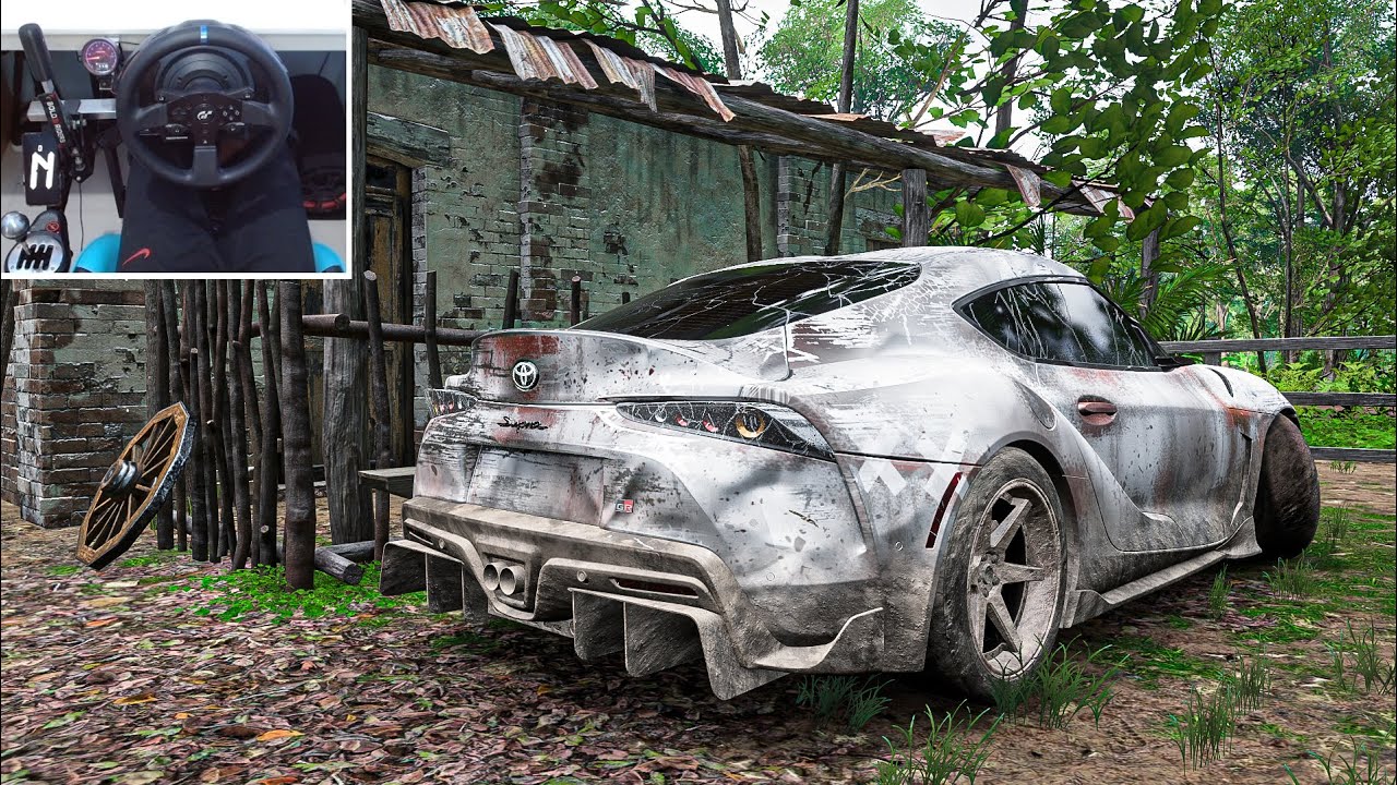 Forza Horizon 5 - Rebuilding Toyota GR Supra | Thrustmaster T300RS ...