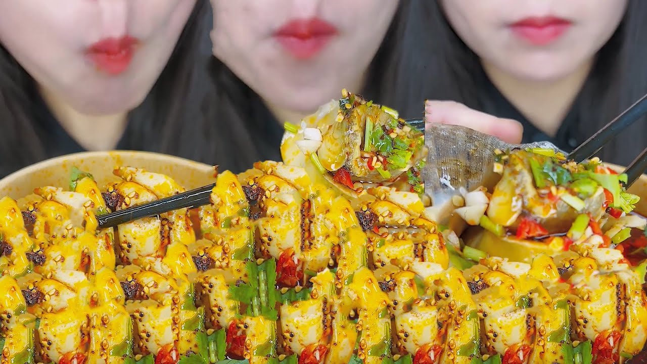 eating asmr mukbangs foods #163 - YouTube