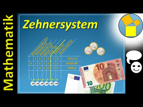 Zehnersystem - Stellenwerttafel - Rueff - YouTube