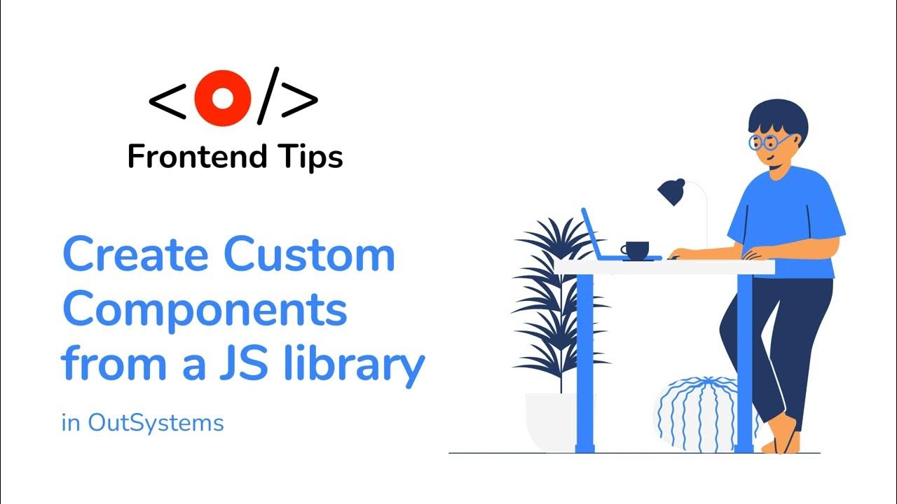 Create Custom Components from a JavaScript library, in OutSystems - YouTube