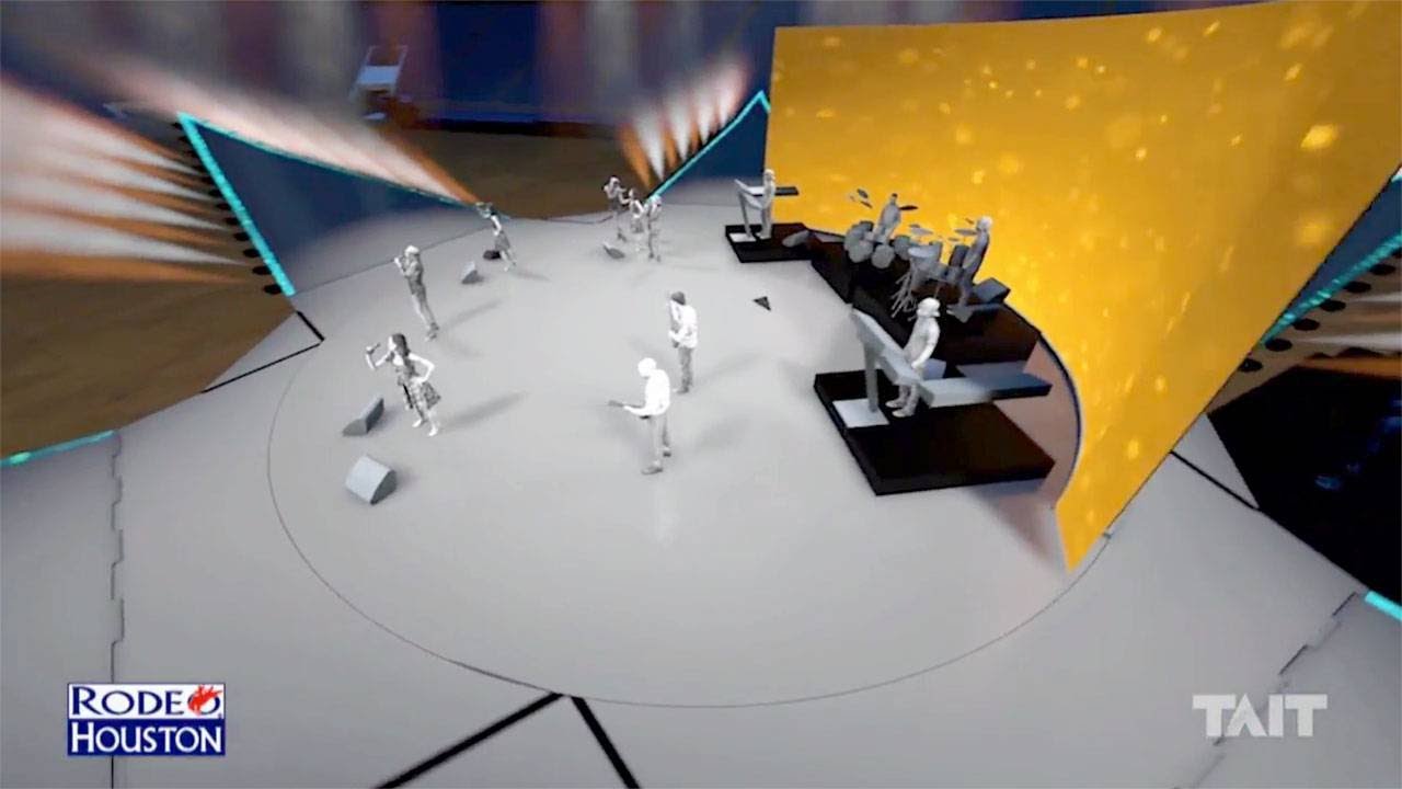 RodeoHouston debuts new rotating concert stage - YouTube