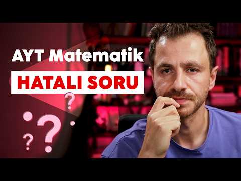 AYT Matematik 23. Soru Neden İptal Edilmeli