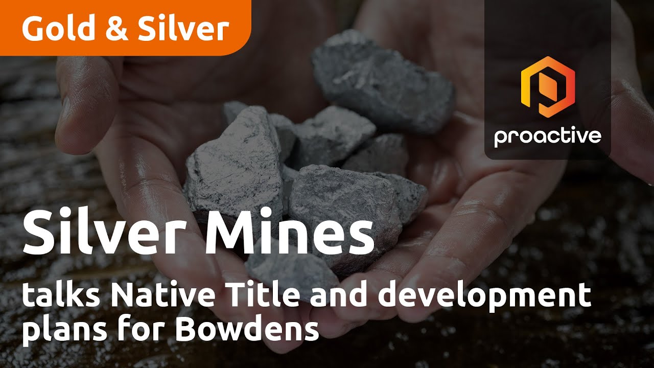 Silver Mines talks Native Title and development plans for Bowdens - YouTube