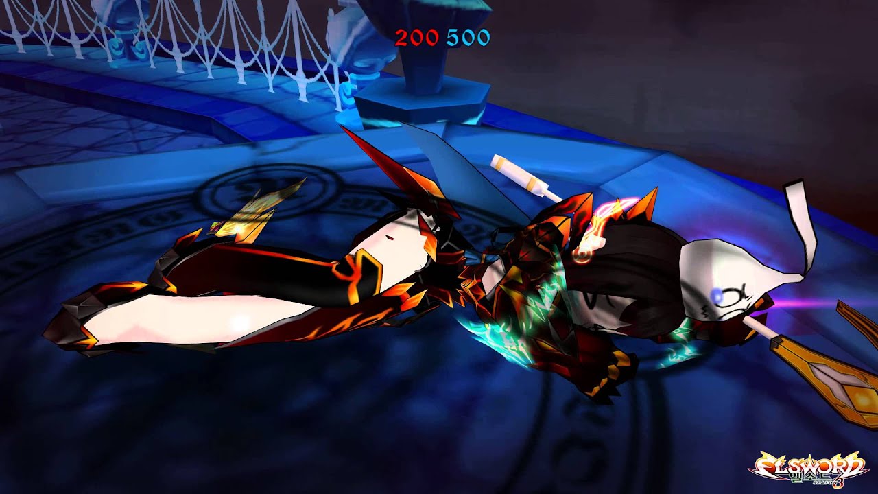 Elsword Sakra Devanam lose pose2 - YouTube