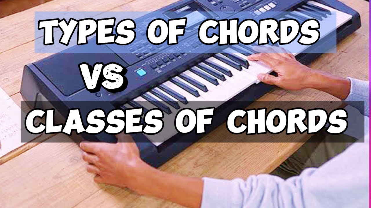 Learn the 7 essential chord types on piano! - YouTube