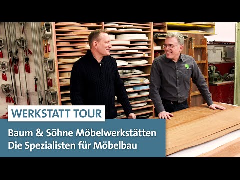 Möbel und Einrichtung - eine Vielfalt an Möglichkeiten | Werkstatt Tour | LIGNA.TV #roomtour #holz