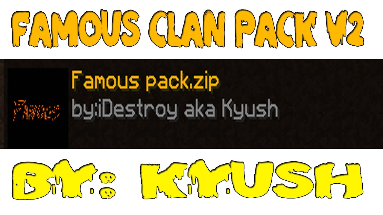 🔥 Famous Clan Pack v2 Release - MineSide ⚔️ - YouTube