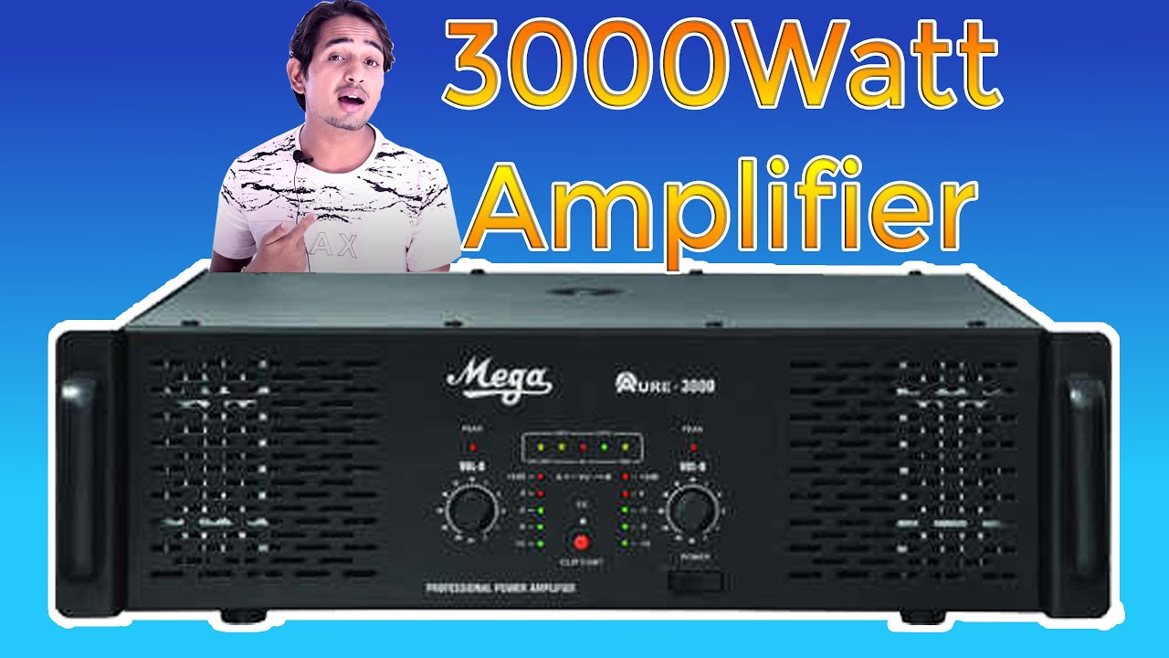 How To Make A 3000 Watt Professional Audio Amplifier Using Transistor ...