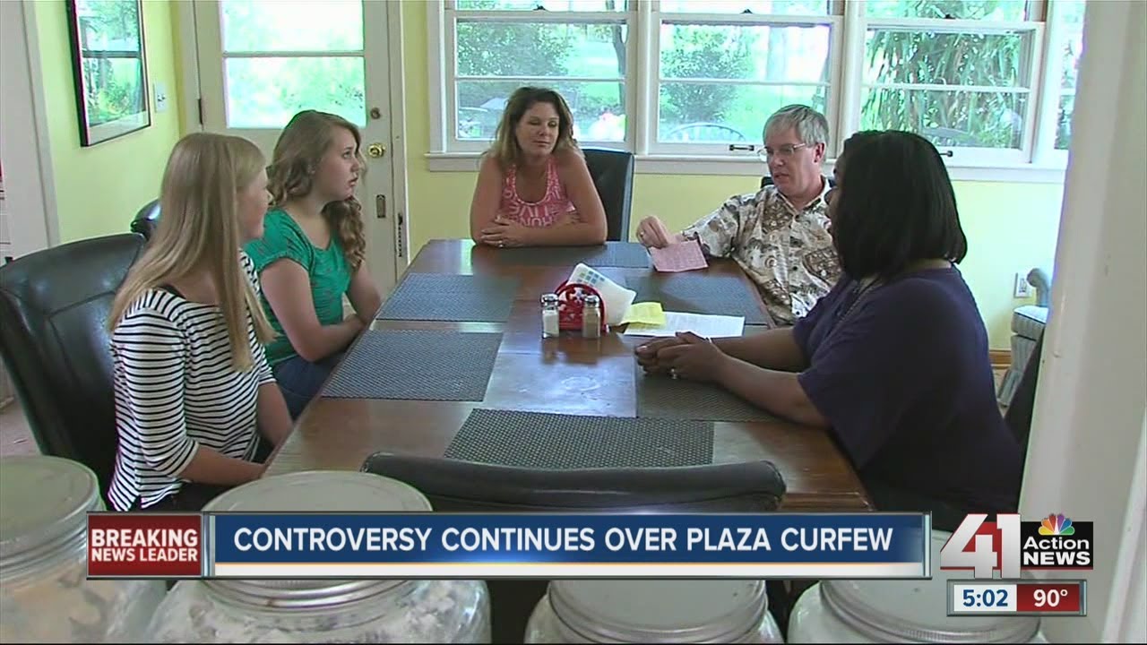 Parents of KC teens angered after kids given curfew citation - YouTube