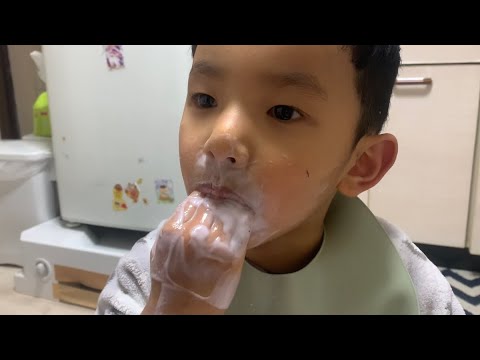 Mingmakun🥰ko yogurt MUKBANG 🤣🤣