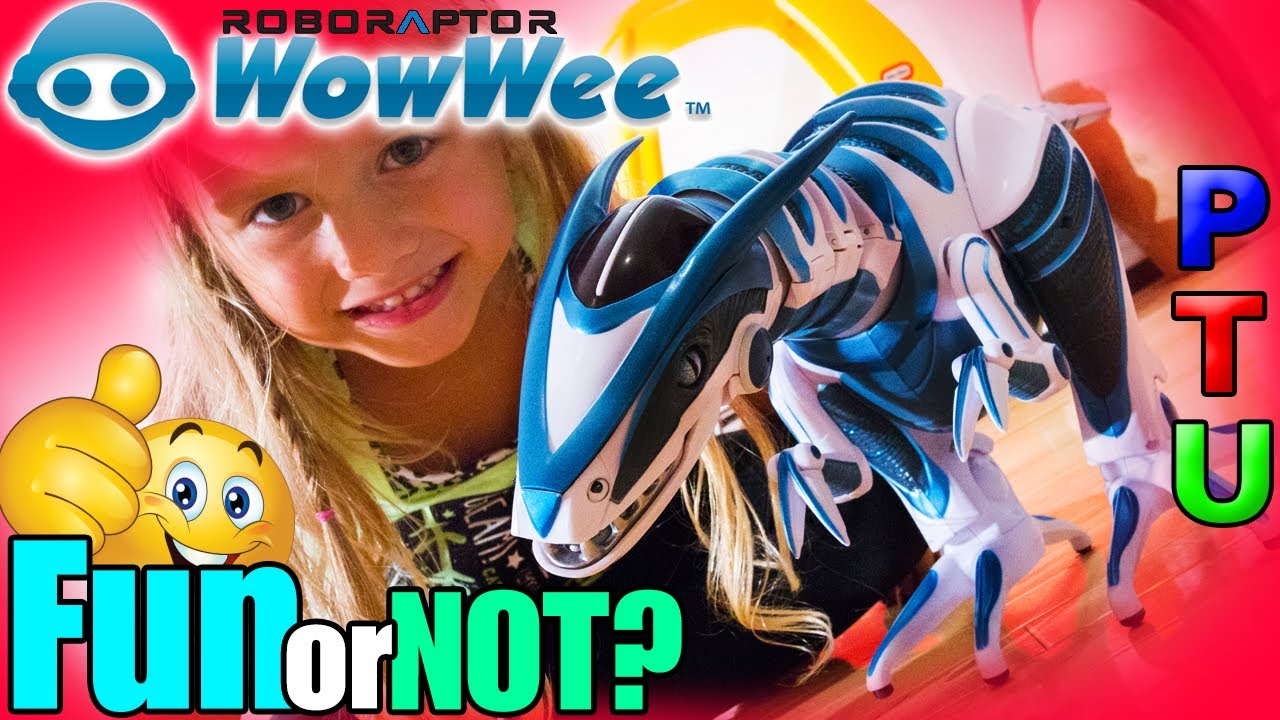 ROBORAPTOR BLUE vs Zoomer REAL and HONEST Review DINOSAUR PTU Toy ...