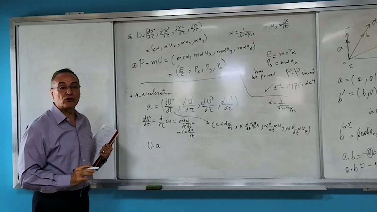 Four-Acceleration: Gravity & General Relativity #10.1 | ZC OCW - YouTube
