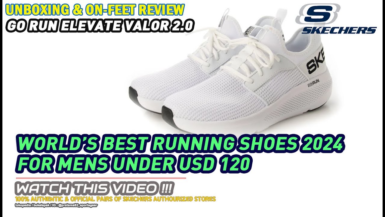 Unboxing & review on feet SKECHERS GORUN ELEVATE VALOR 2.0 220329-WHT ...