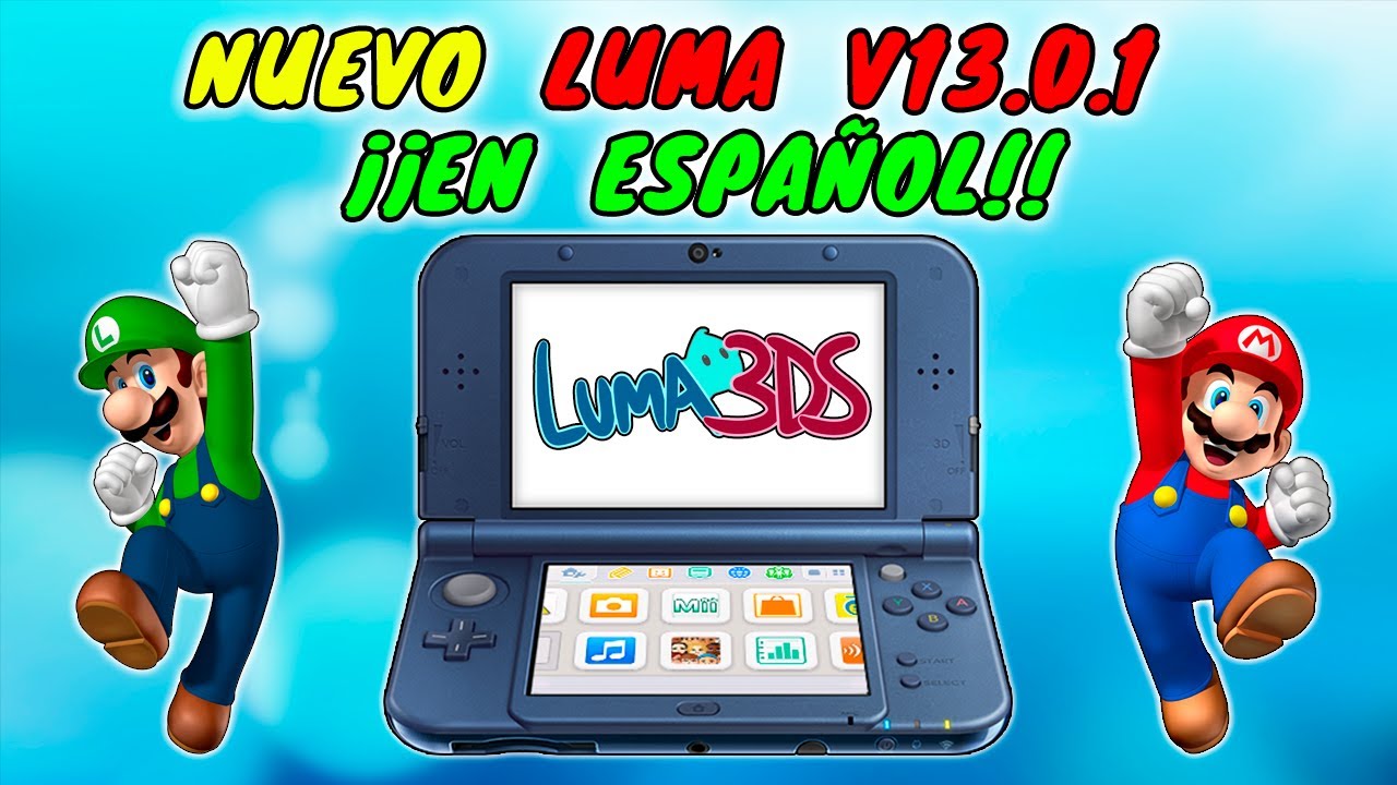 3DS - LUMA v13.0.1 en ESPAÑOL - YouTube