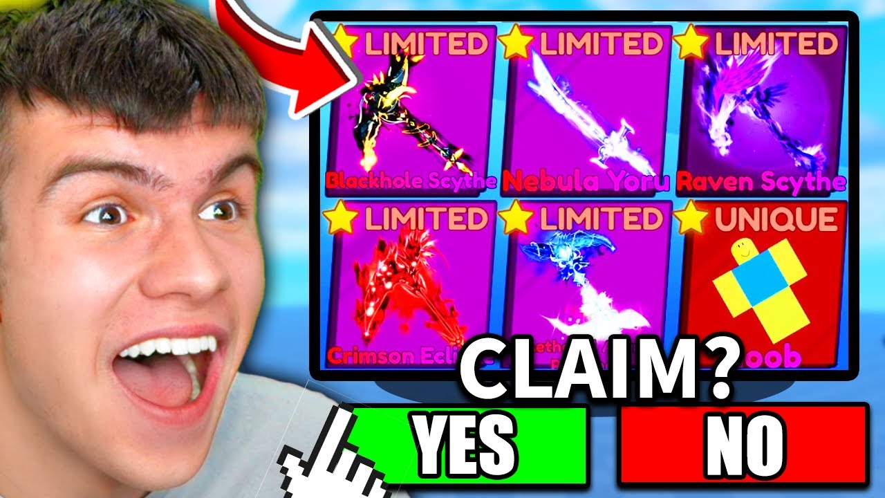 How To GET ALL NEW LIMITED SWORDS In Roblox BLADE BALL! Sentiel Boss ...