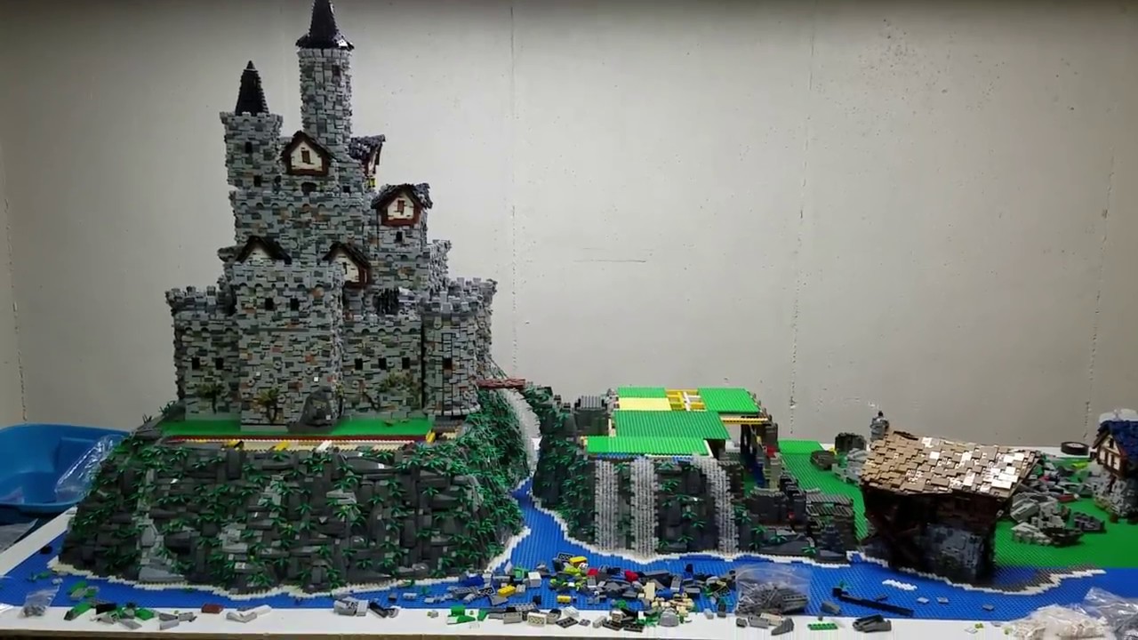 LEGO Robin Hood Moc-Nottingham Castle-Update #2 - YouTube