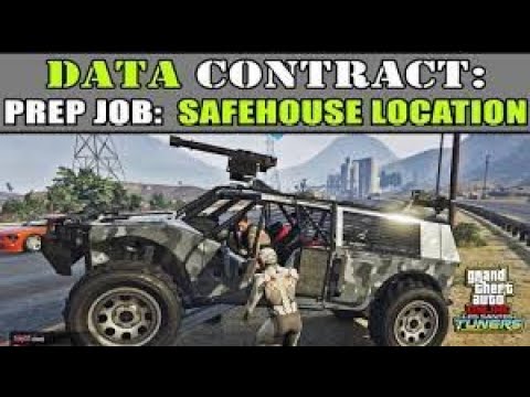 GTA Online The Data Contract - Safehouse Location | Planning Work | Auto Shop Contract - YouTube
