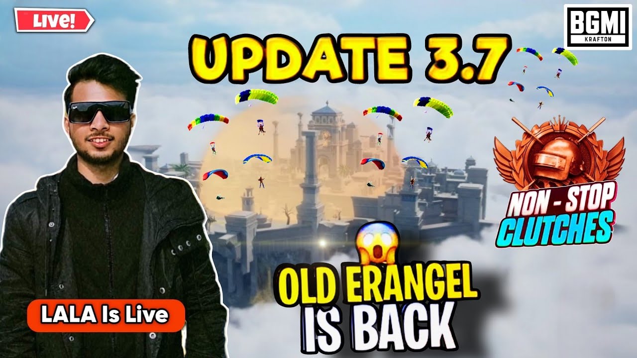 NEW 3.7 UPDATE💥 | OLD ERANGLE IS BACK || 1 VS 1 TDM CHALLENGE || ROYAL ...