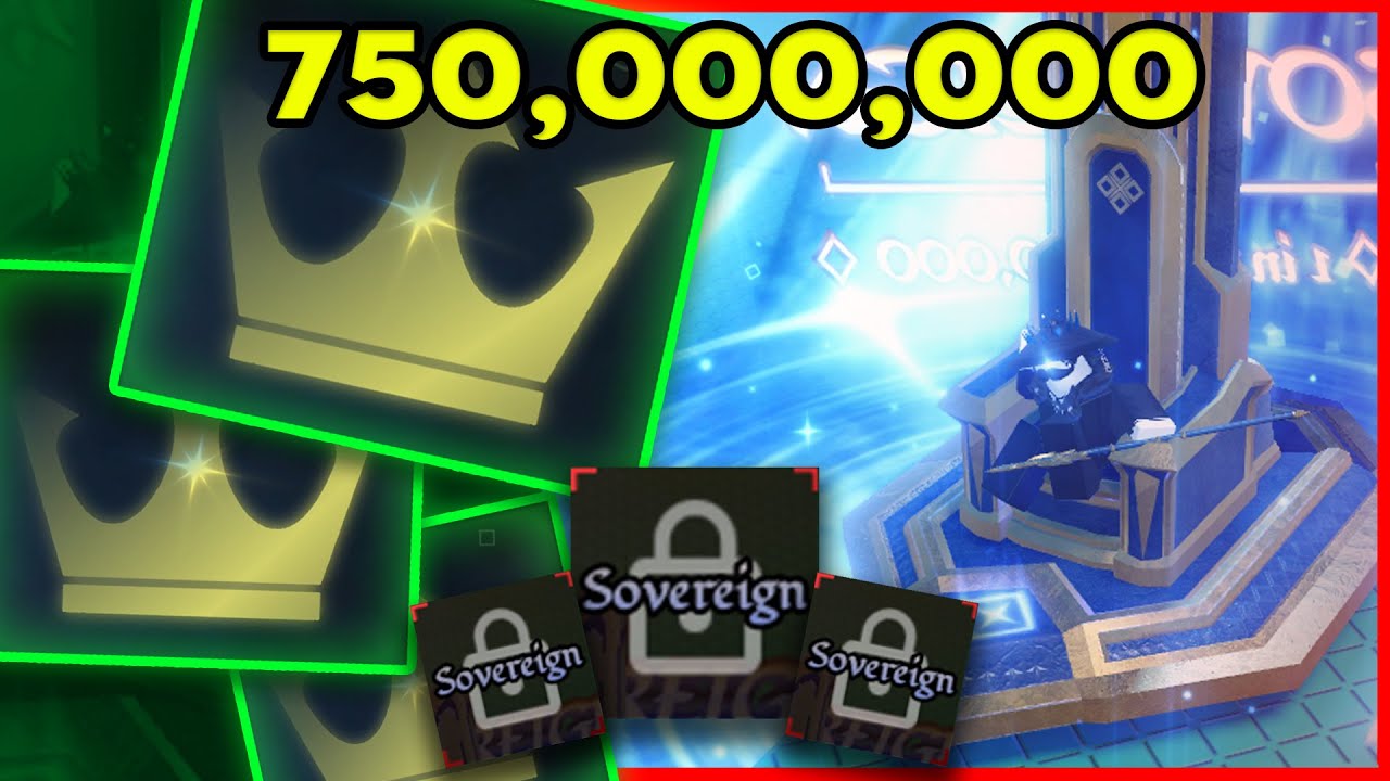 ROLLING MY 3RD SOVEREIGN RAW | SOLS RNG EON 1 - YouTube