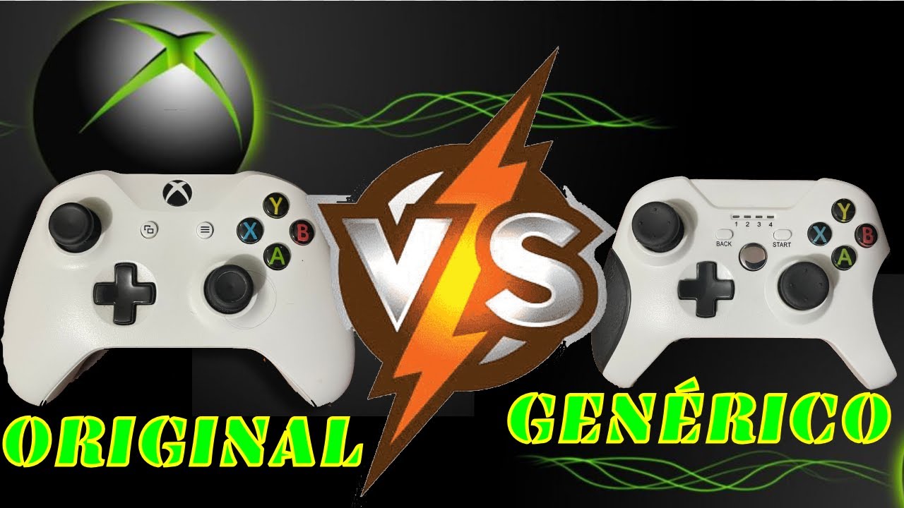 Control genérico para XBOX ONE VS control ORIGINAL (2023) Comparación ...