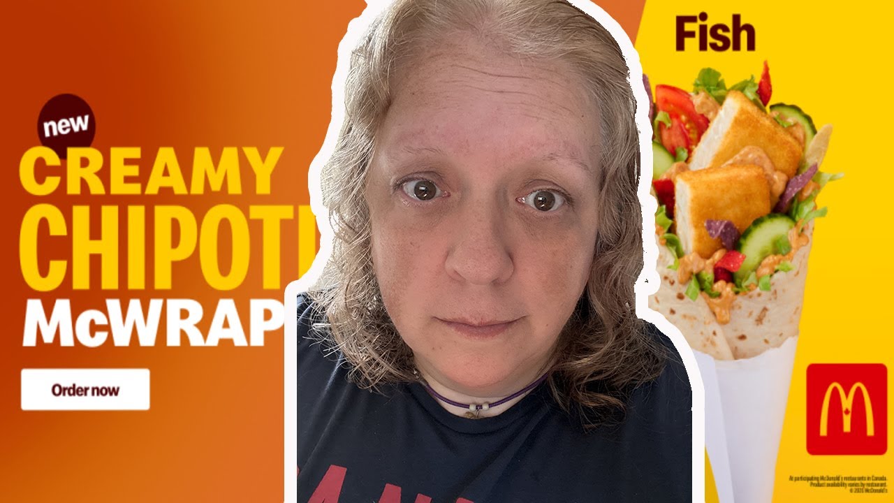McDonald’s Creamy Chipotle Fish McWrap Review 🌯🔥 Worth the Hype? - YouTube