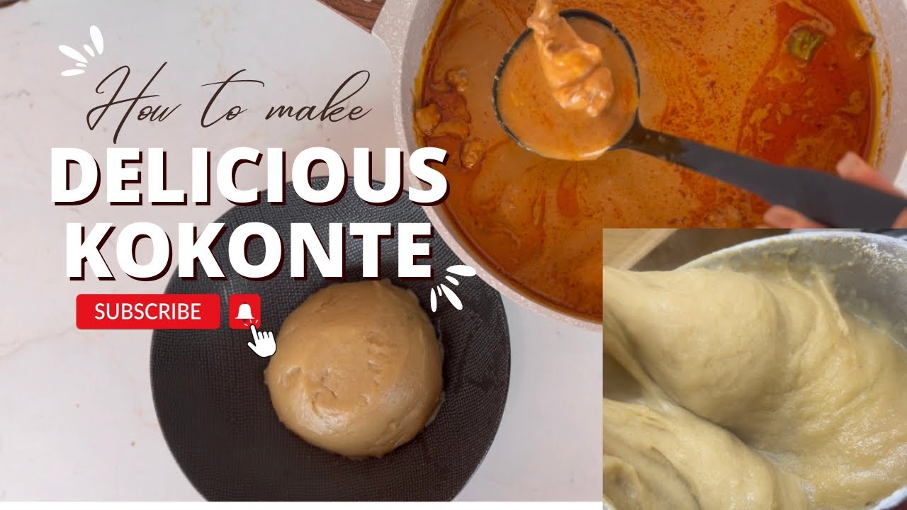How to make KOKONTE - a Ghanaian meal with soo many Nicknames #kokonte ...