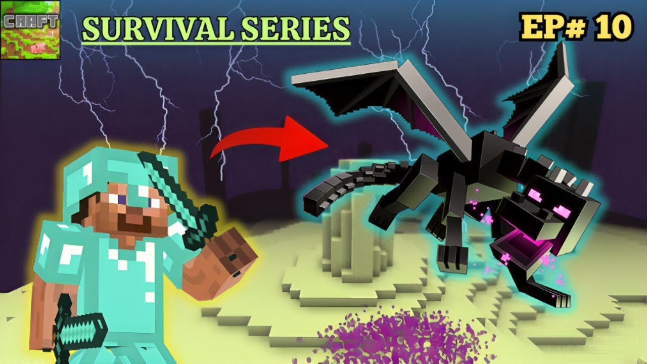 Finally It's Time To Defeat Ender Dragon | Craftsman Crafting And ...