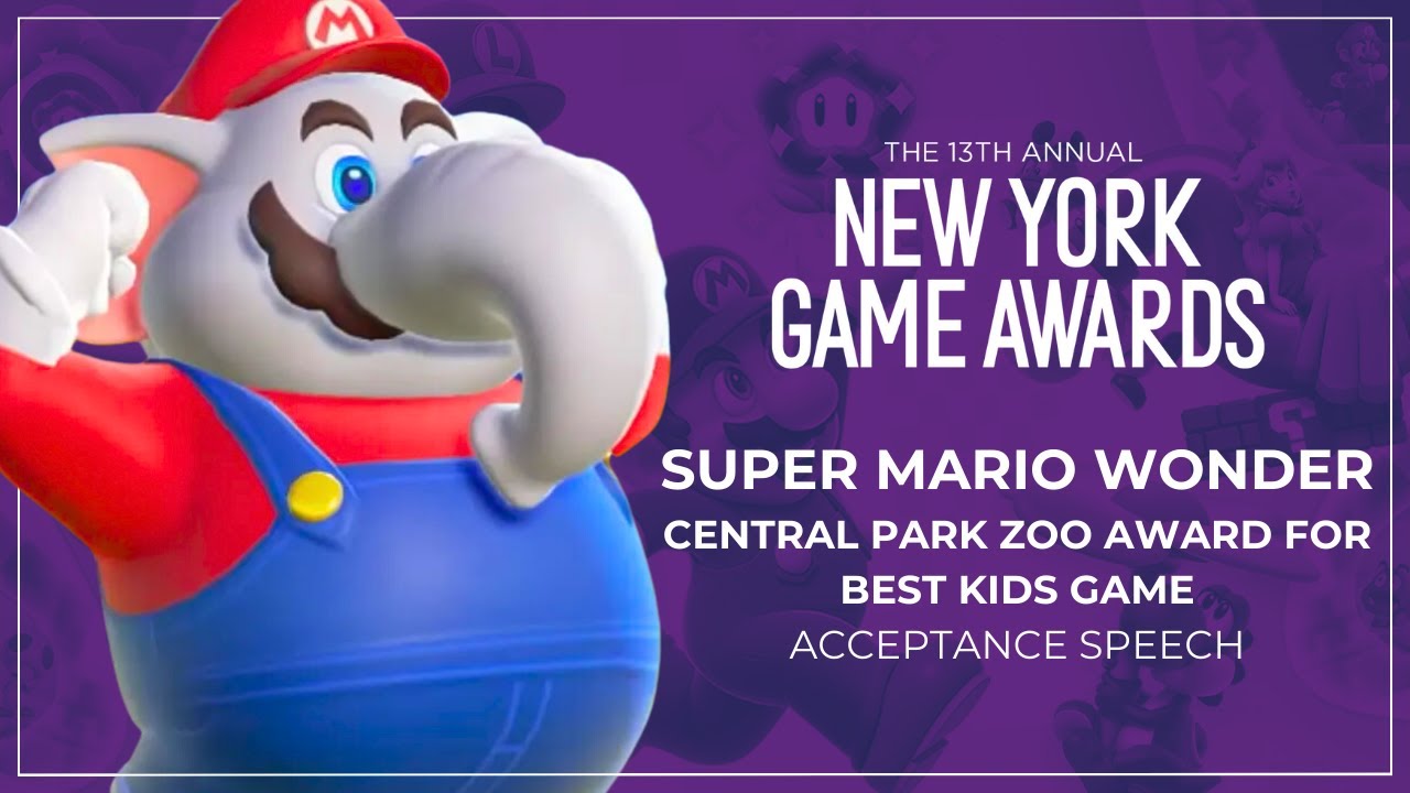 Super Mario Bros. Wonder Wins Best Kids Game at the New York Game ...