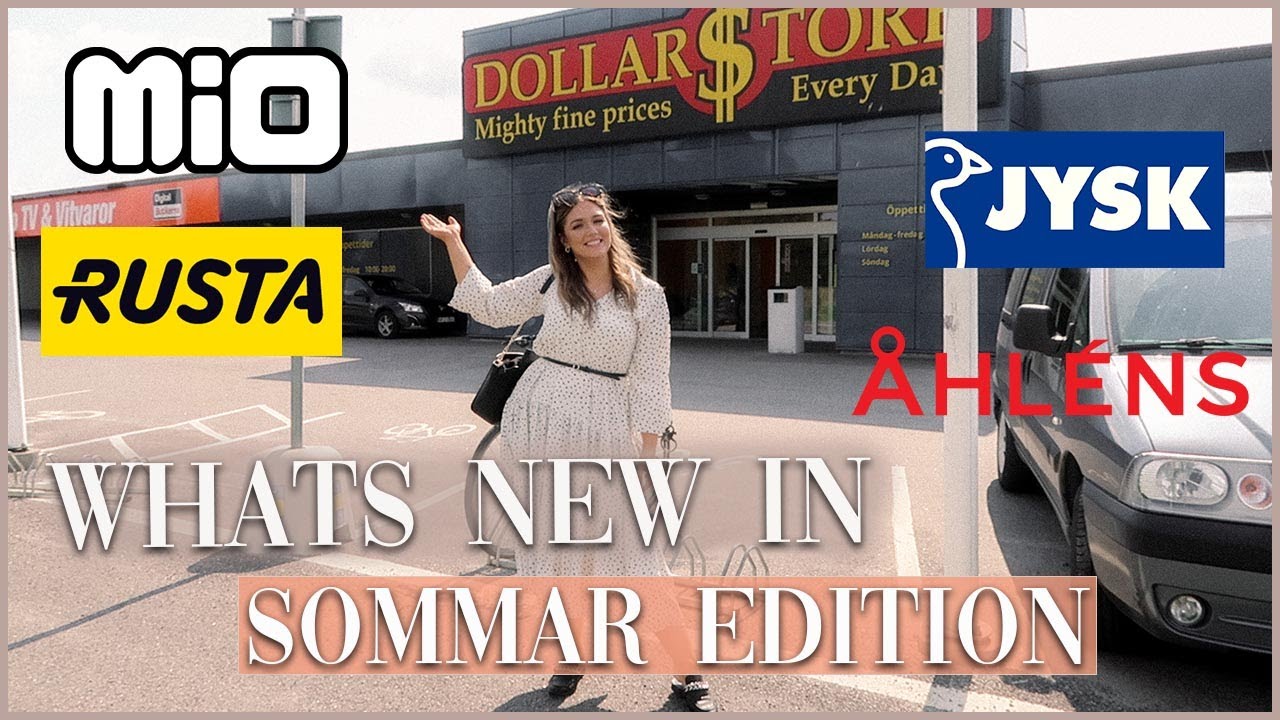 SHOPPA MED MIG PÅ RUSTA, JYSK, DOLLARSTORE, MIO MM -VAD GÖR JAG INTE ...