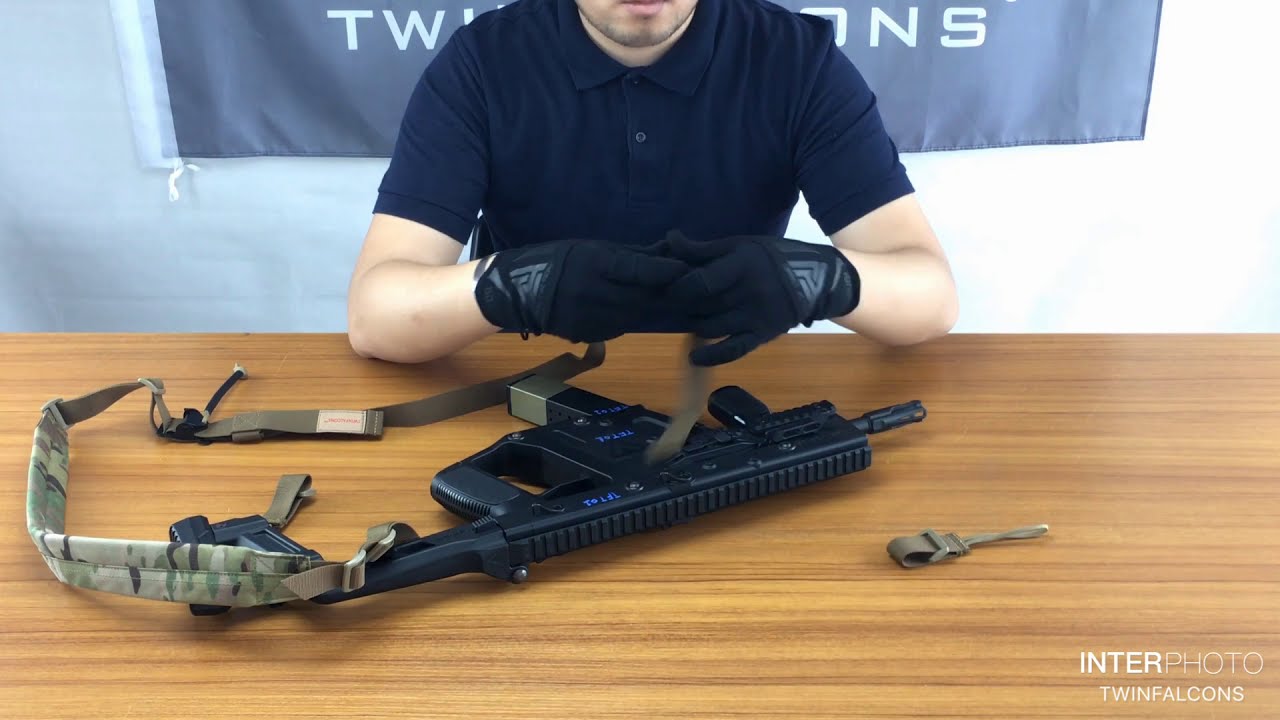 SL001 TwinFalcons Two Point Weapon Rifle Sling Set Up Instruction - YouTube
