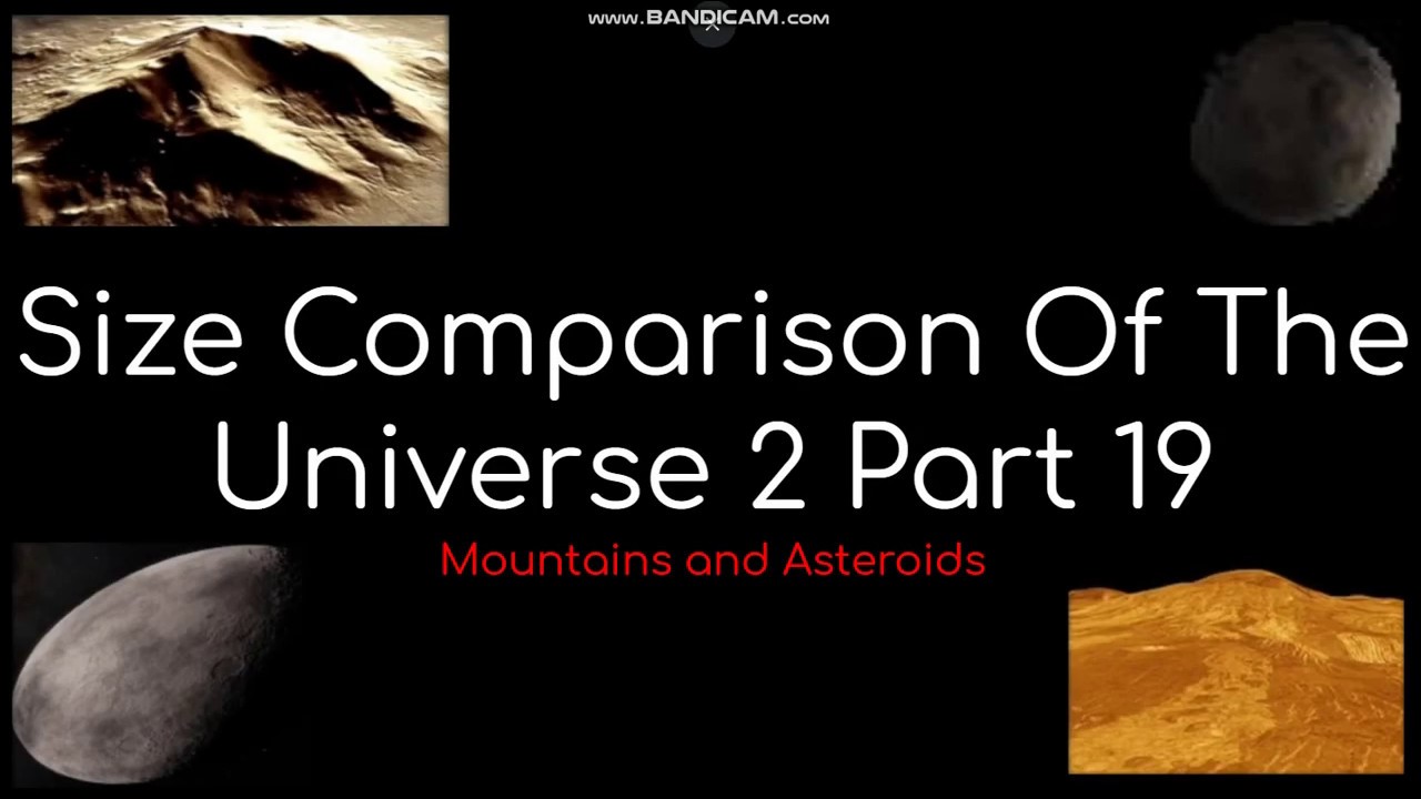 SIZE COMPARISON 2 PART 19 (6km ~ 7km) - YouTube