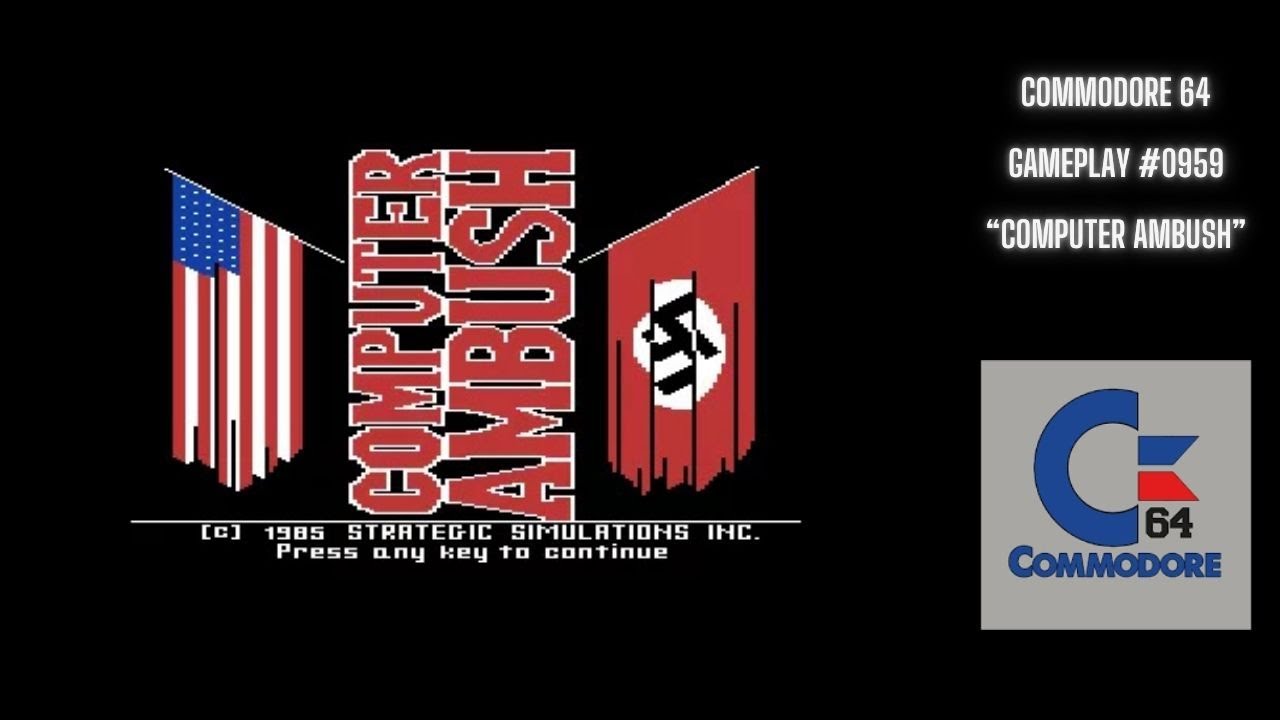 Computer Ambush (Commodore 64 / Gameplay #0959) - YouTube