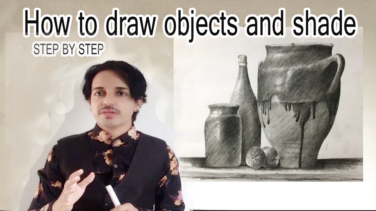 still life demonstration for class -11th,12th and bachelor of fine arts ...