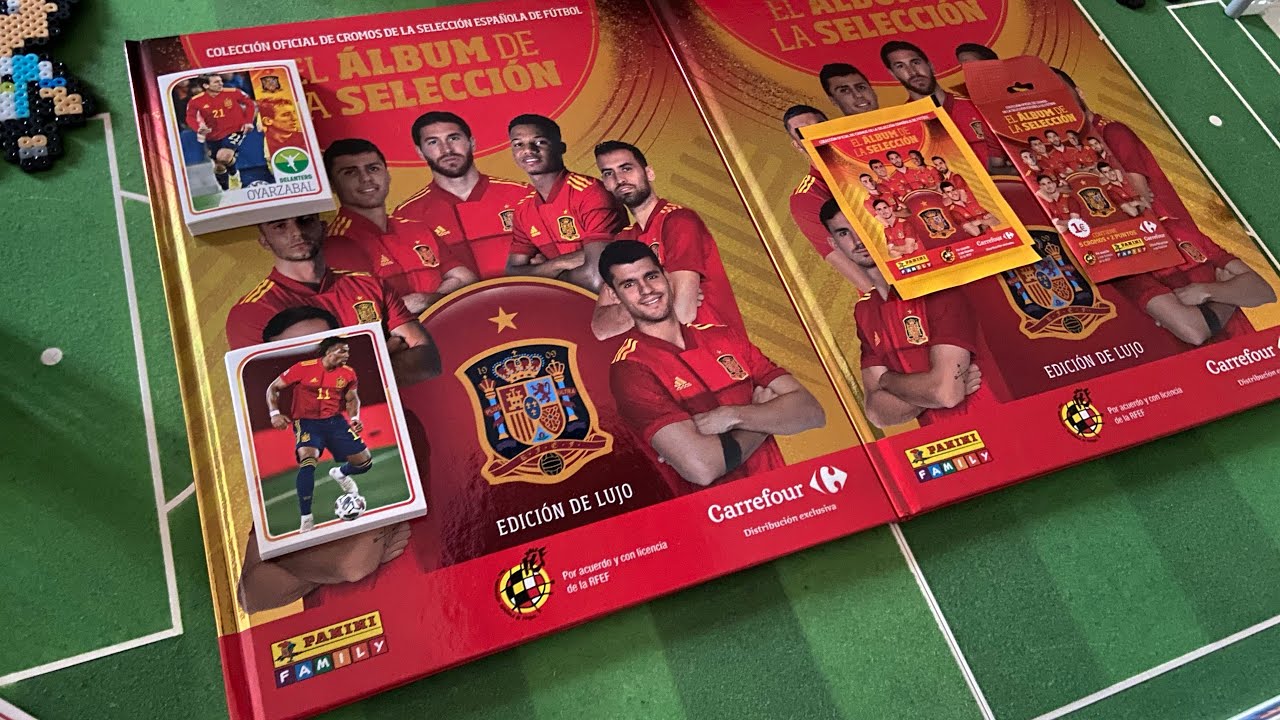 EL ÁLBUM DE LA SELECCION Panini Family Unboxing - YouTube