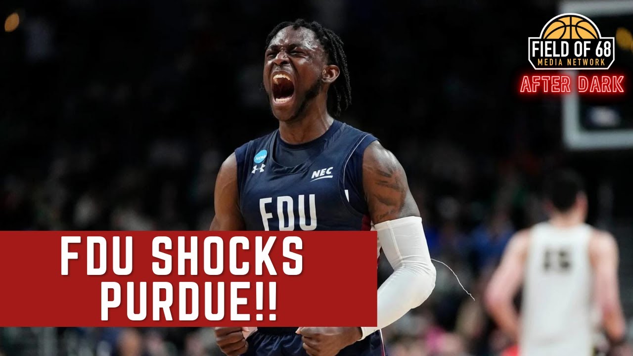 FDU SHOCKS PURDUE!! This is the BIGGEST upset in NCAA Tournament ...