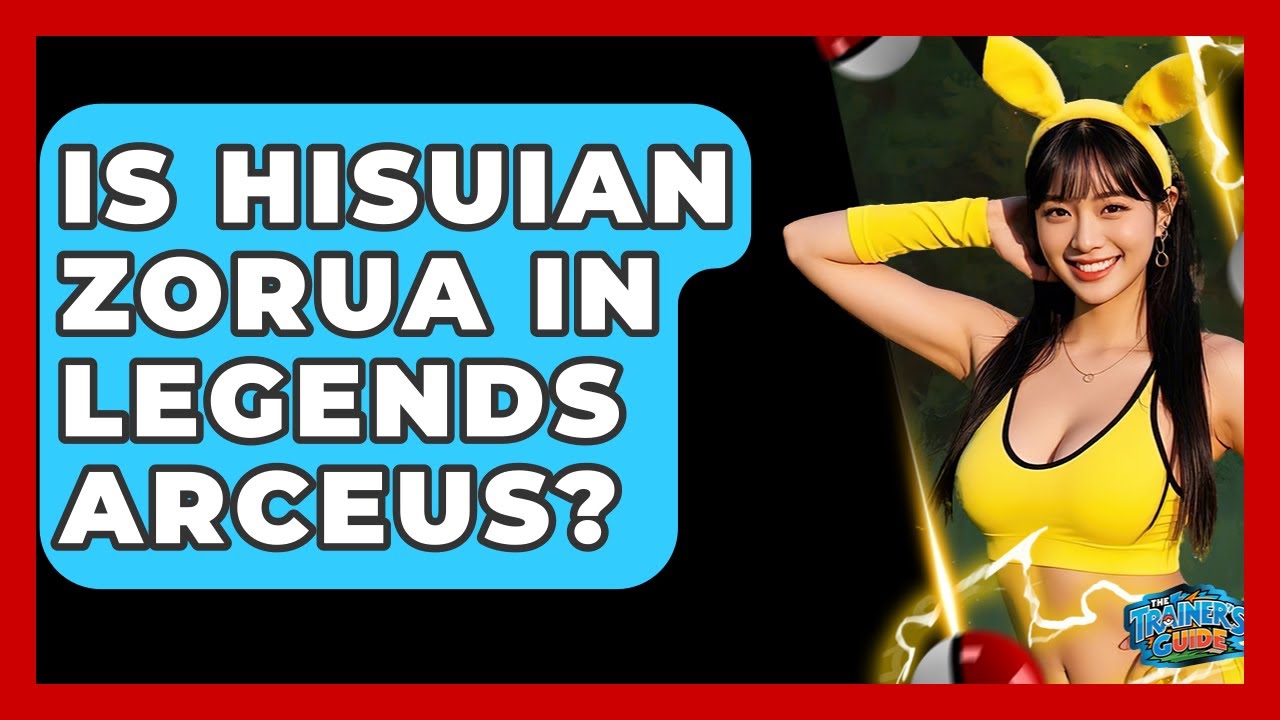 Is Hisuian Zorua In Legends Arceus? - The Trainers Guide - YouTube