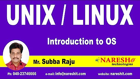 Unix/Linux Tutorial Videos | Mr. Subba Raju - YouTube