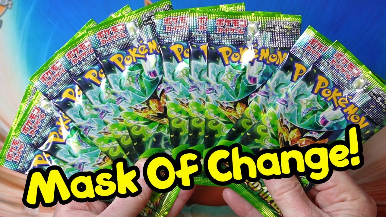 Pokemon TCG Some More Mask of Change Packs! - YouTube