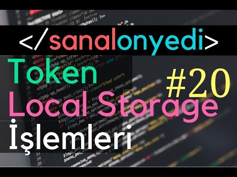 #20 Login İşlemi - JWT Token - Local Storage - YouTube