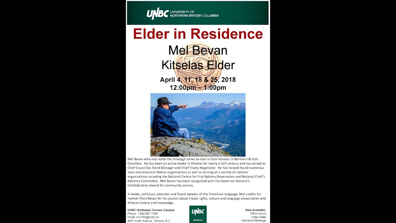 Elder in Residence - Mel Bevan - Language (April 11, 2018) - YouTube