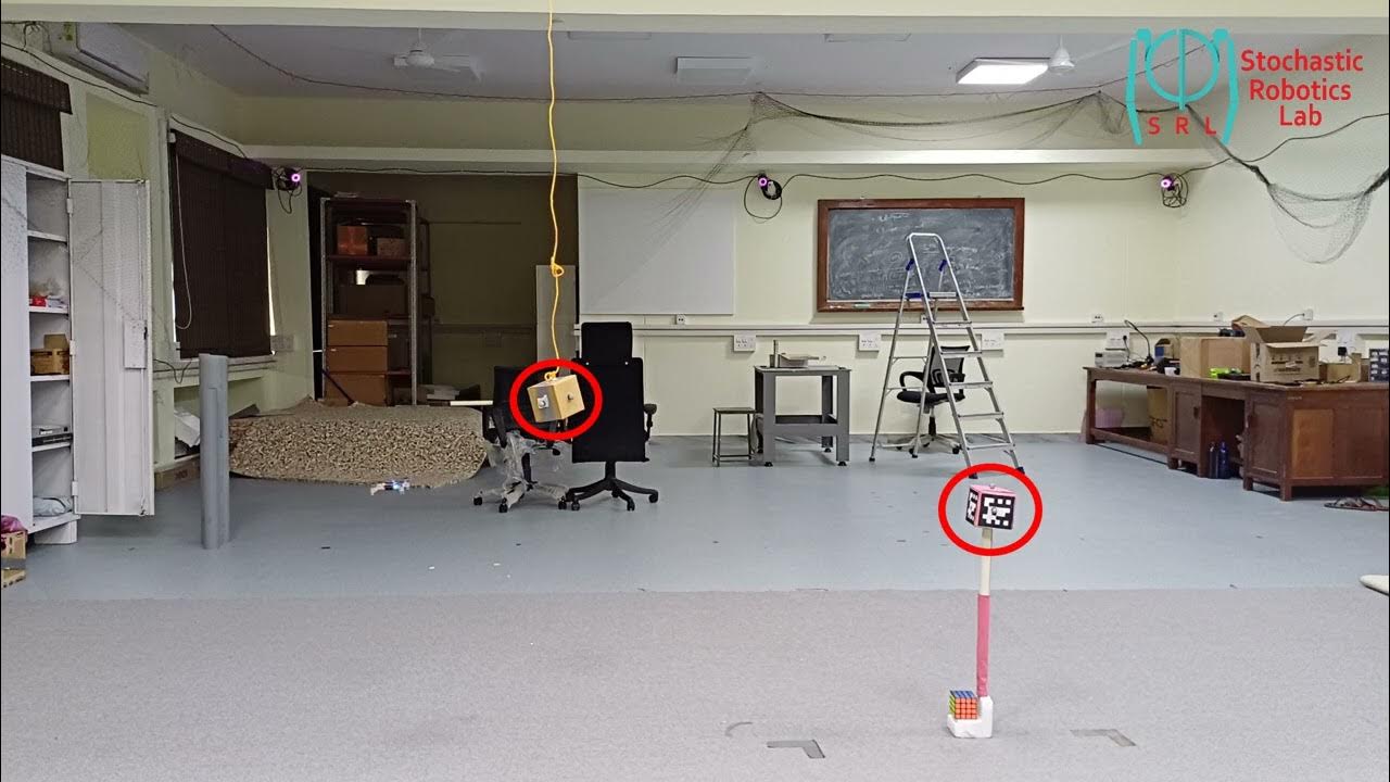 Collision Cone Control Barrier Function for UAVs Hardware Experiment - YouTube