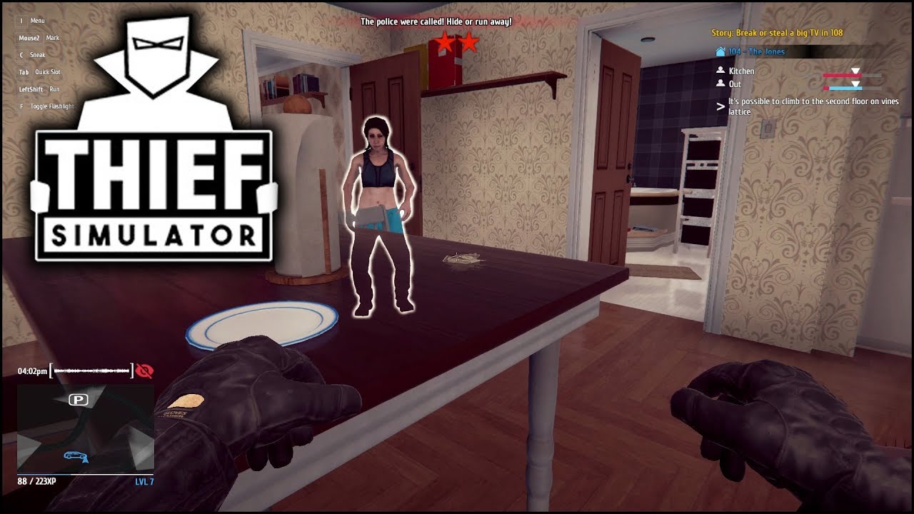 Robbing A House TWICE In One Day | Thief Simulator Let's Play - YouTube