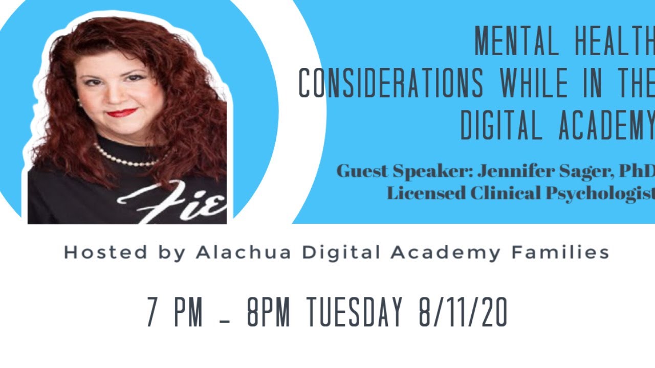 Mental Health Considerations in the Digital Academy with Dr Jennifer ...