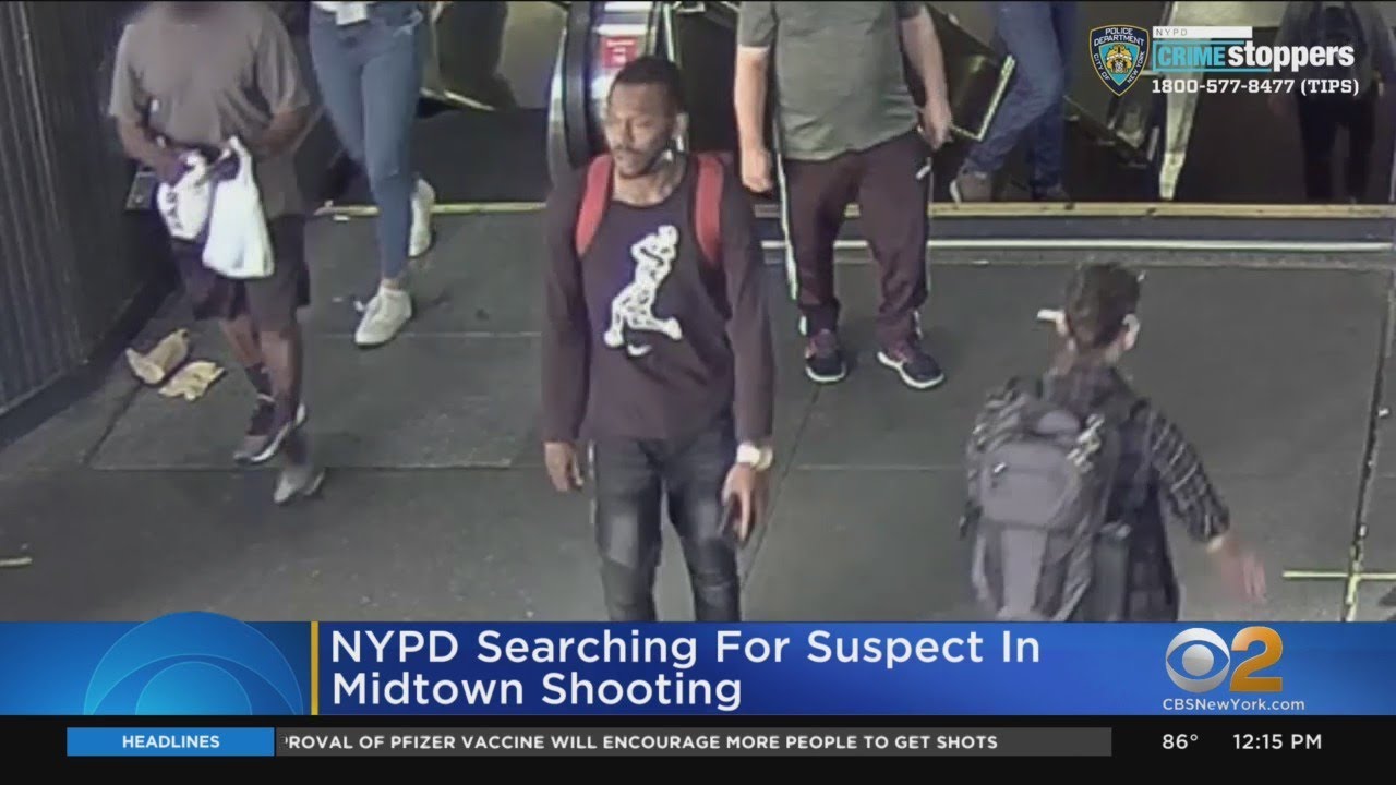 New Video Of Suspect In Shooting Near Penn Station - YouTube