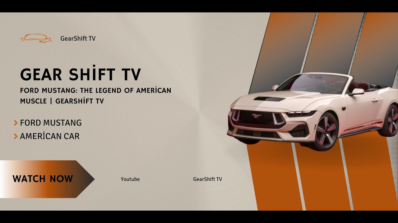 Ford Mustang: The Legend of American Muscle | GearShift TV - YouTube