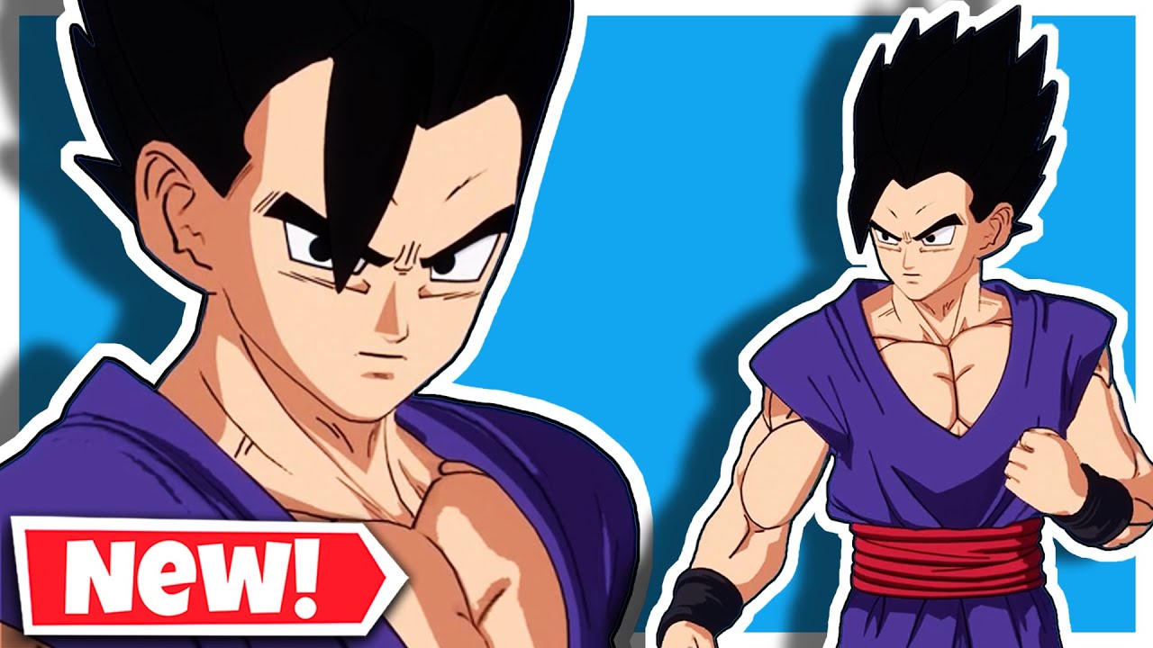 Fortnite Son Gohan Skin Showcase (PS5 Gameplay) - YouTube