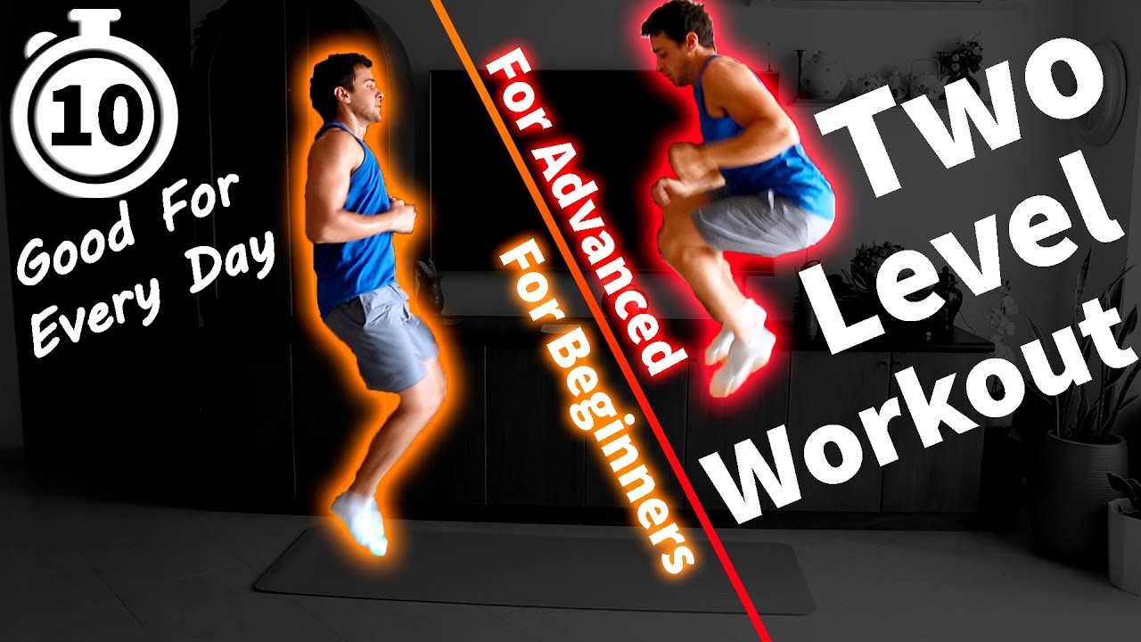 10 Minute Workout (Also For Beginners) - HIIT 10 Min. At Home - YouTube